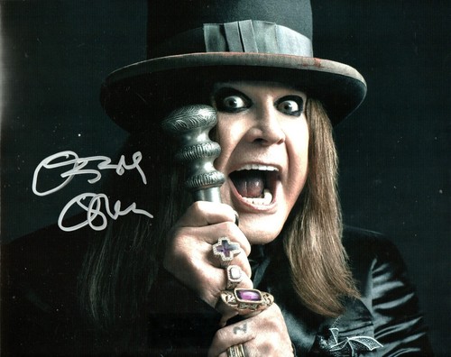Ozzy Osbourne AUTOGRAPHED Hand SIGNED 8x10 Photo with COA | eBay