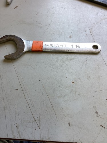 Wright Tool 1-1/4" 30 Degree Angle Service Open End Wrench 1440 Made in ...