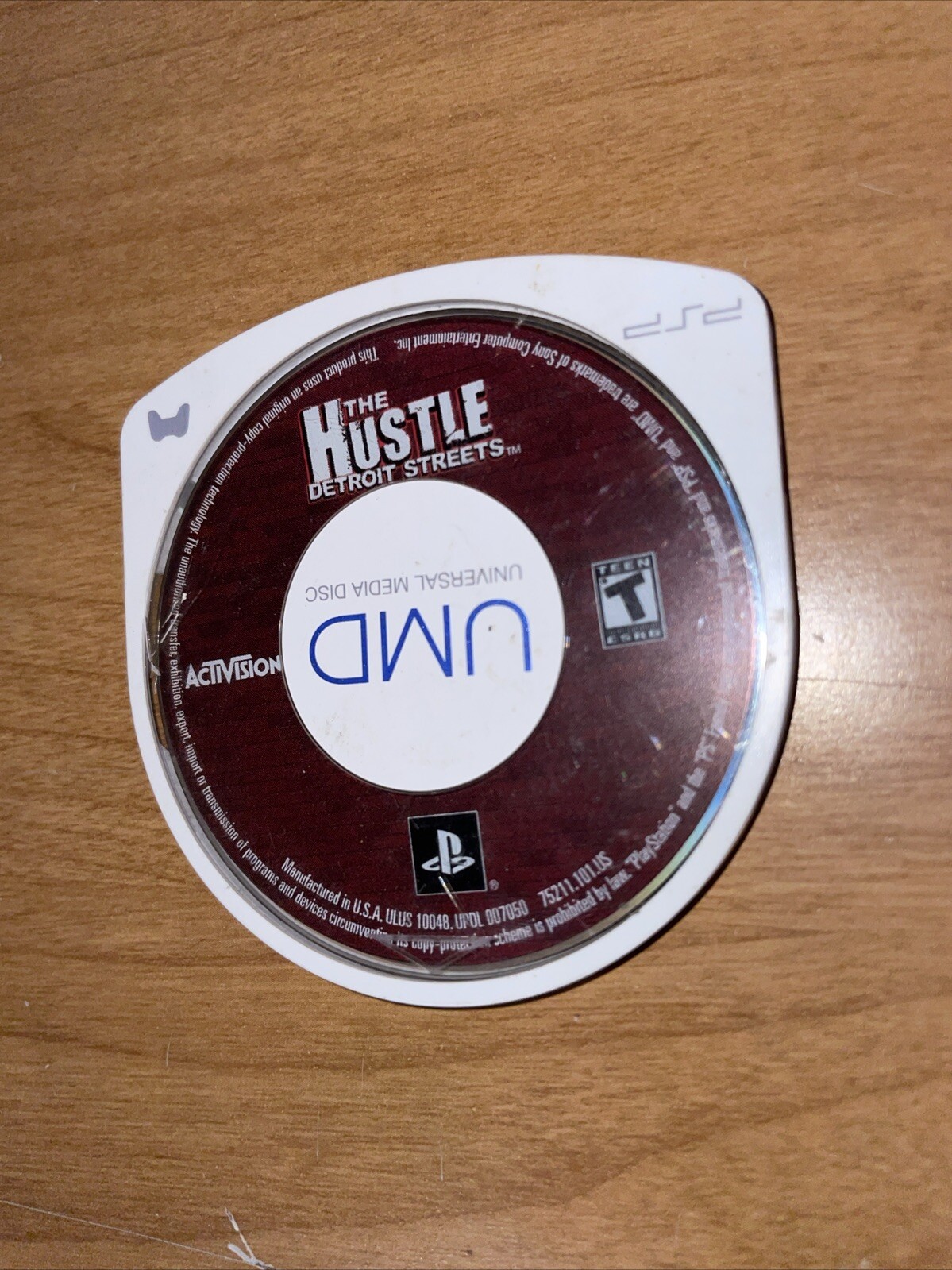 PlayStation Portable The Hustle Detroit Streets UMD Disc Only PSP Ships ...
