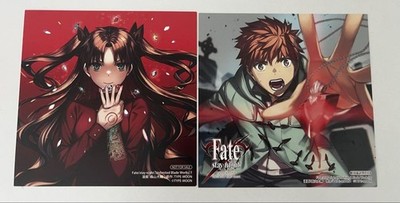 Fate/Stay Night UBW Rin Tohsaka & Shirou Emiya Manga Bonus Illustration ...