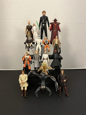 Star Wars action figure lot of 16 loose See Photos Condition And Age ...