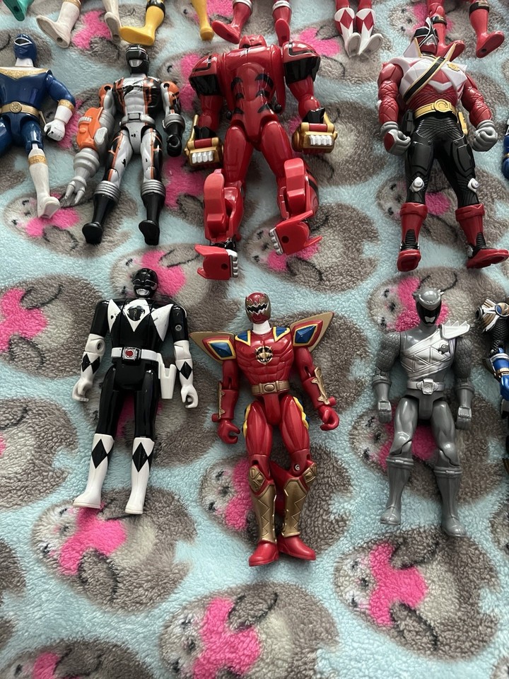 Bandai Power Rangers Bulk Action Figures Lot Of Toys | eBay
