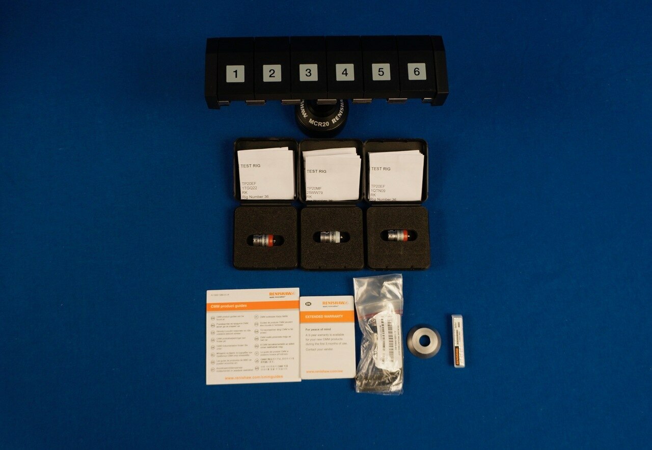 Renishaw MCR20 CMM Probe Module Change Rack - 2 Kit 6 New With 1 Year ...