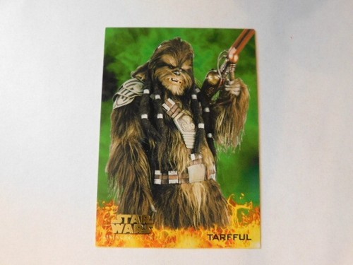 Star Wars Revenge of the Sith trading card 12 TARFFUL wookie | eBay