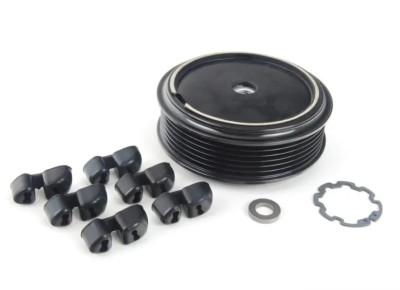 NEW OEM AUDI A4 B8 A/C COMPRESSOR PULLEY 4F0260810G GENUINE | eBay