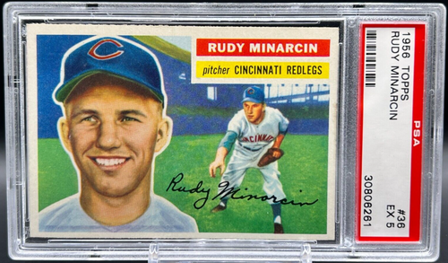 1956 Topps - Gray Back #36 Rudy Minarcin for sale online | eBay