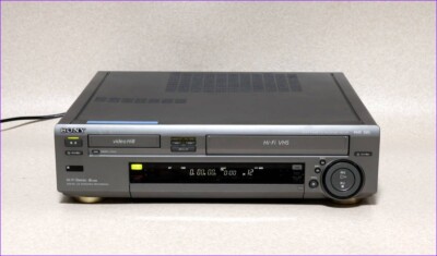 Sony WV-H5 Hi8 8mm VHS VCR Video Deck Player Maintained Used Japan | eBay