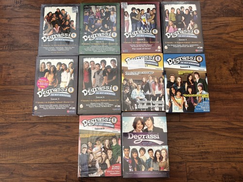 Degrassi The Next Generation DVD Sets Seasons 1, 2, 3, 4, 5, 6, 7, 8, 9 ...