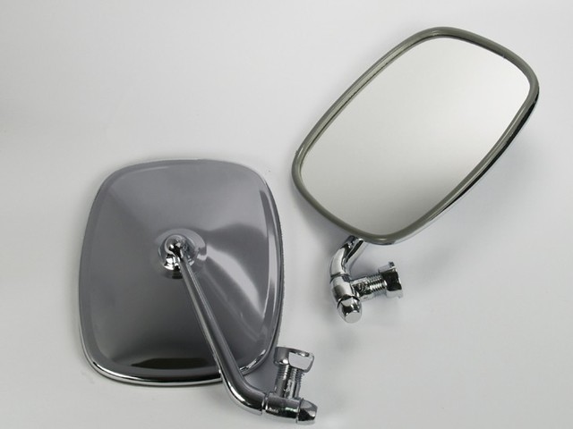VW Bus 1968-79 Chrome Mirror Set Pair VW Transporter Type 2 VW Van ...