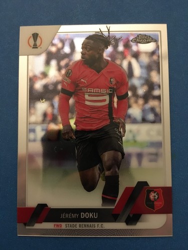 Jeremy Doku 2022-23 Topps Chrome Base Stade Rennais F.C. #198 | eBay