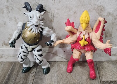 Vintage Lot Of 2 Mighty Morphin Power Rangers 5" Figures Villains 1994 ...