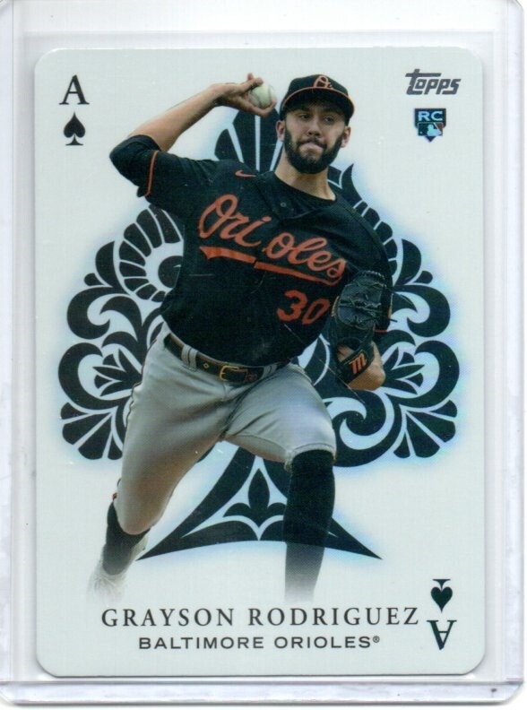 2023 Topps Update Grayson Rodriguez All Aces Rookie Card Orioles RC #AA ...