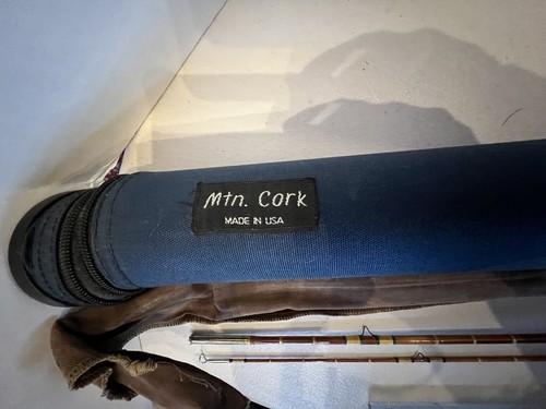 Vintage H-I Tonka Queen 2 Piece Bamboo Fly Rod Horrocks-Ibbotson w/Mt ...