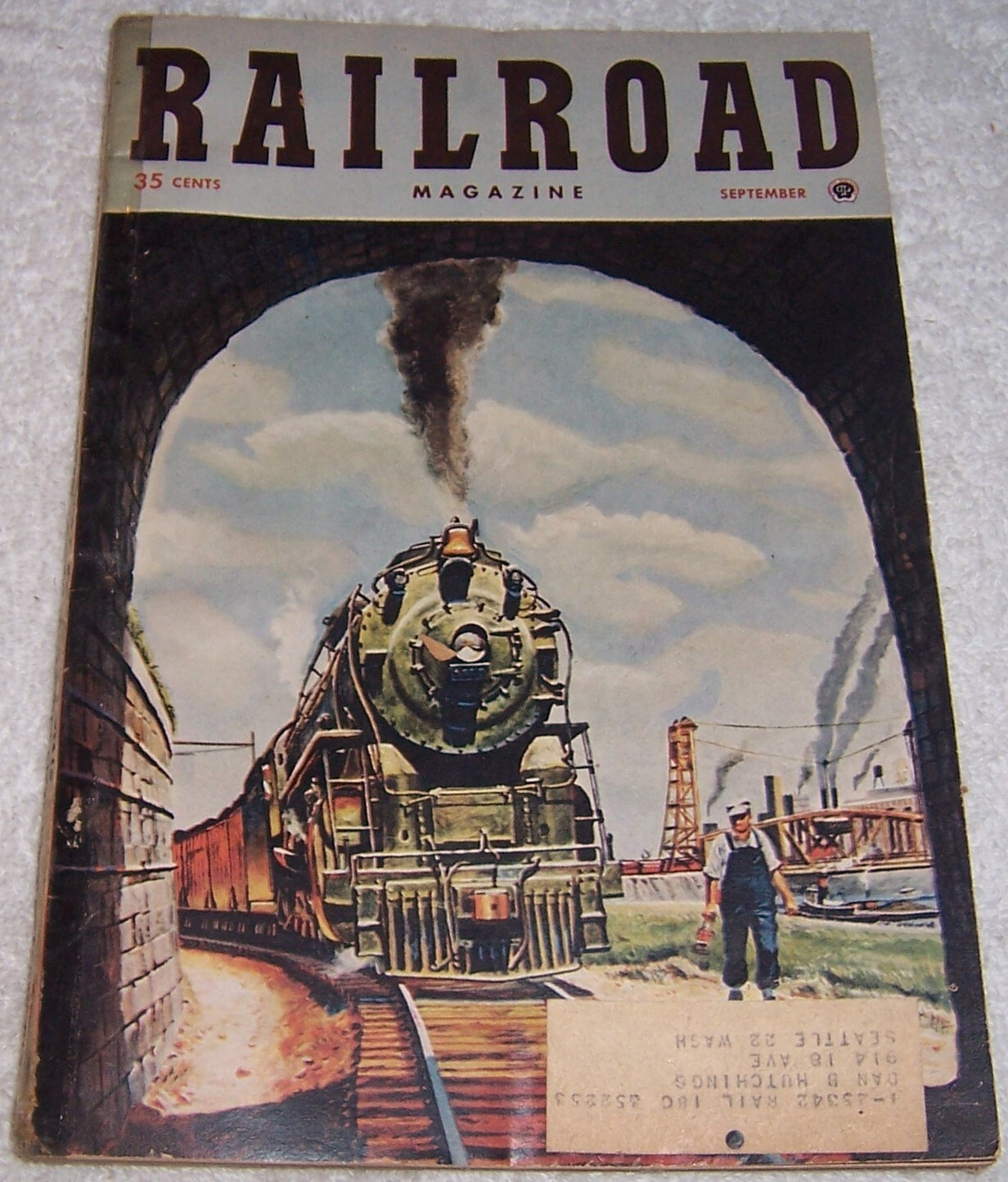 Railroad Magazine September 1950 trains railway vintage | eBay