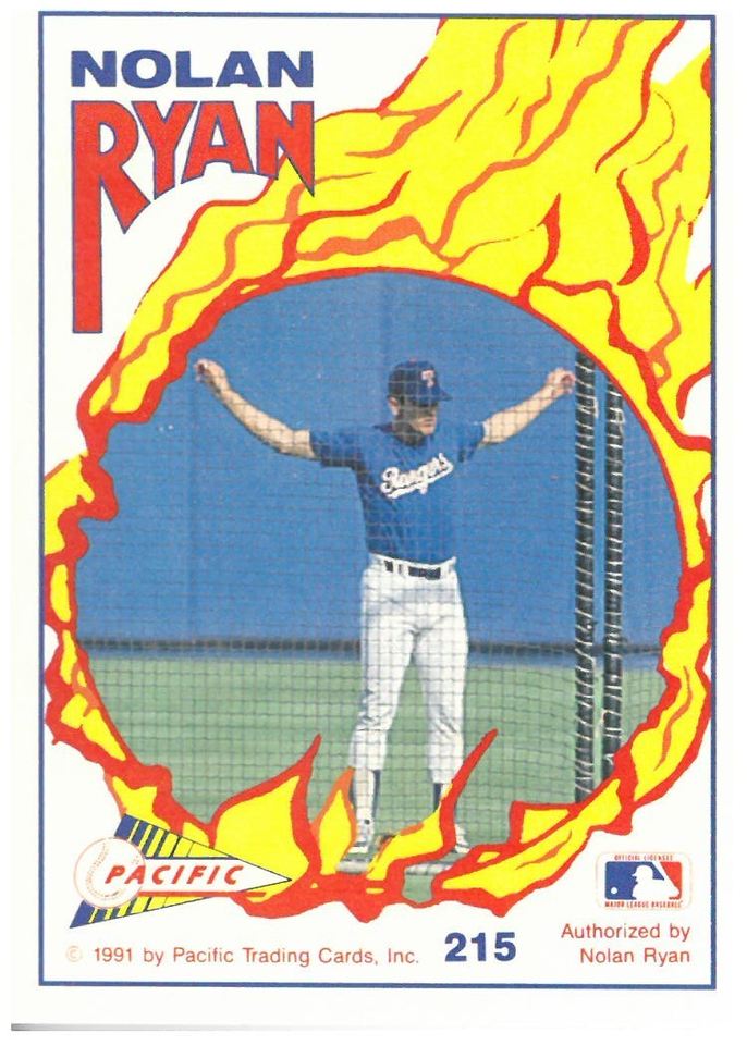 1991 Pacific Nolan Ryan Texas Express Series 2 Nolan Ryan #215 HOF | eBay