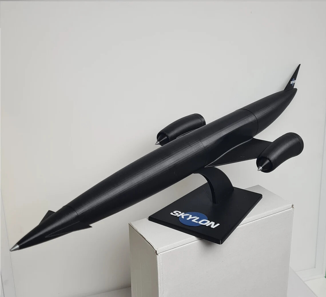 Rare SKYLON British Plane Model Spacecraft Reaction Engines 1:144 Scale ...