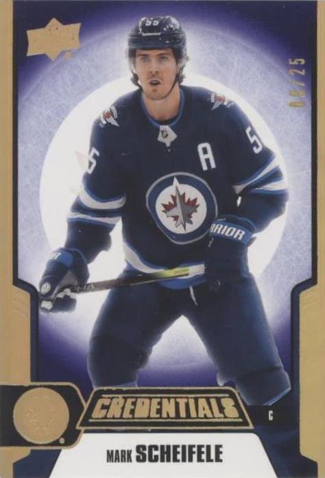 2019-20 Upper Deck Credentials - Mark Scheifele #36 Purple /25 for sale ...