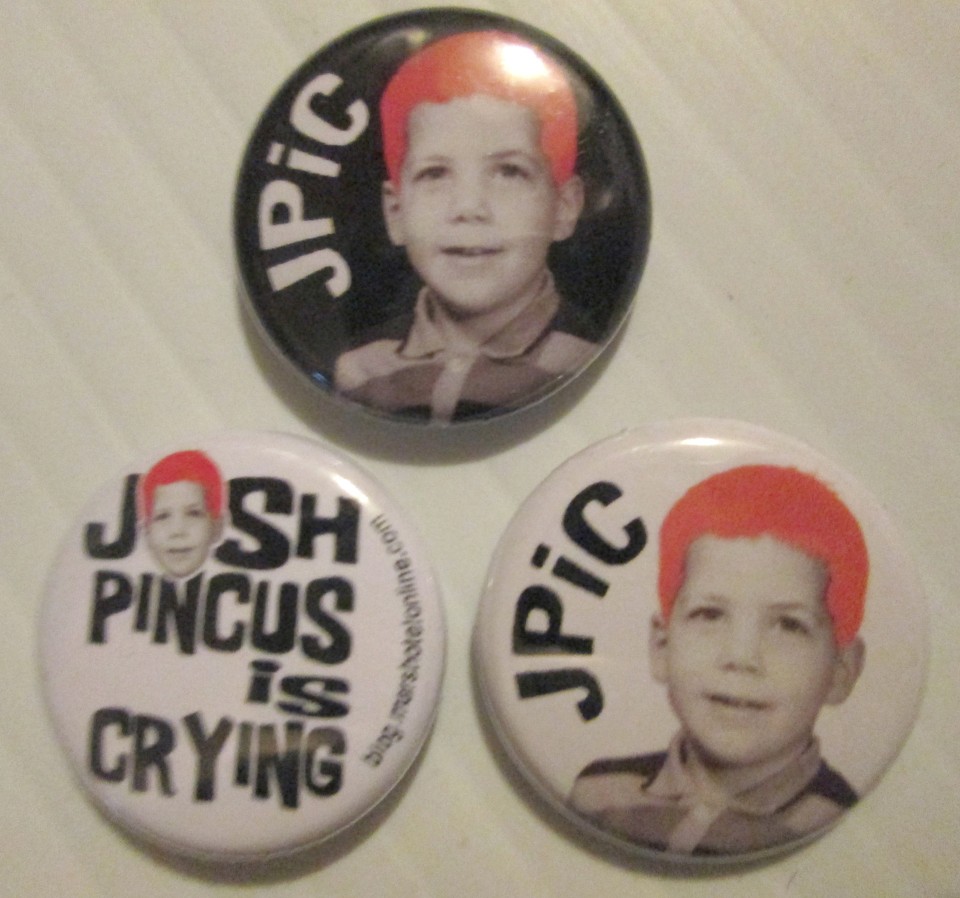 JOSH PINCUS IS CRYING WEB BLOG SENSATION BLOGGER MERCH SHIRT XL & FREE ...