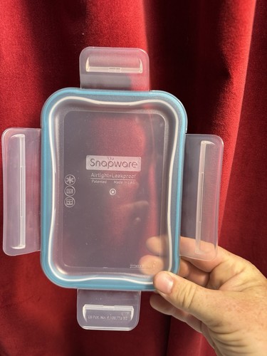 1 Pyrex Lid Only Snapware Fits Rectangular Dish #8602 Size 6in x 4in ...