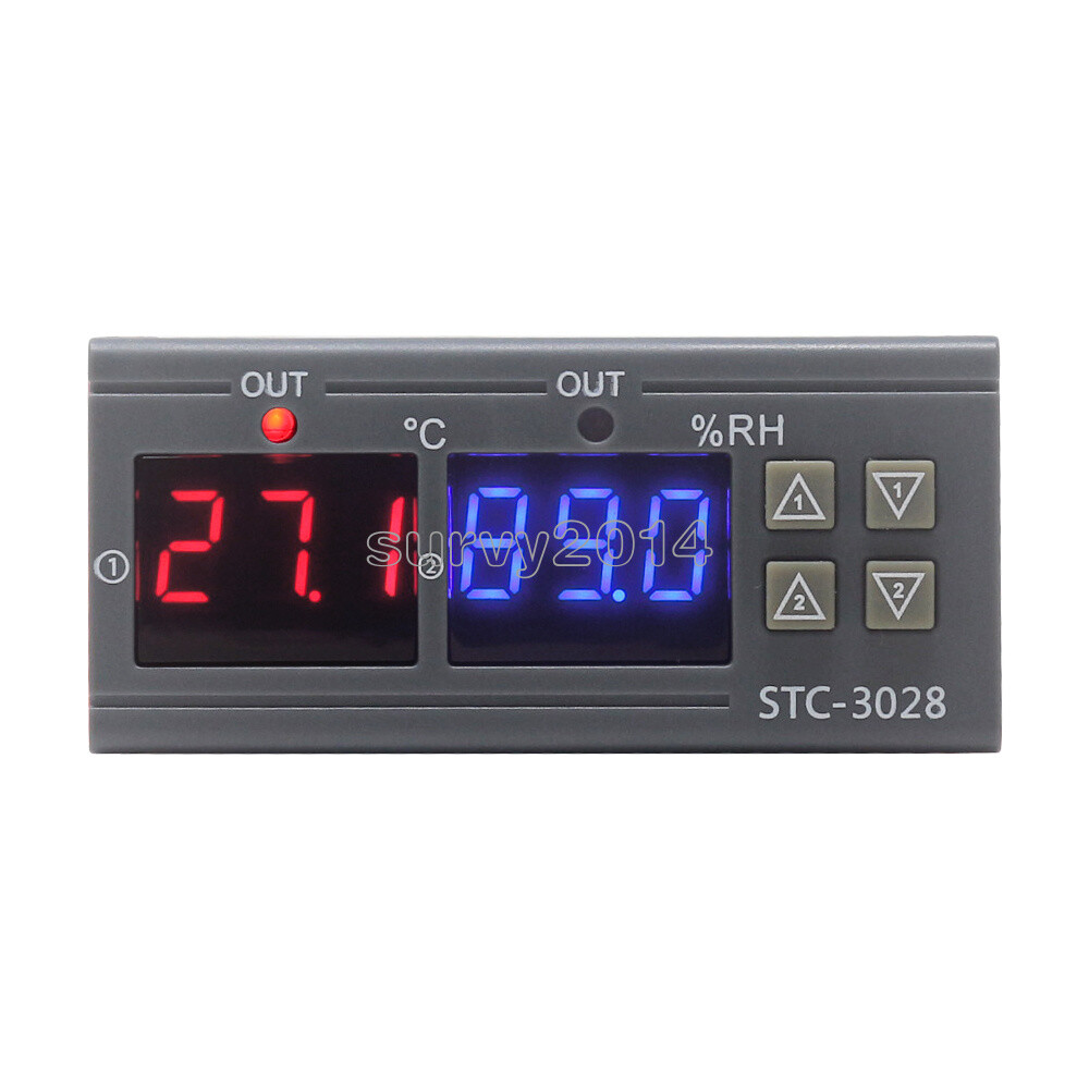 Dual Digital Display Controller 2Pcs All-Purpose Intelligent Digital ...