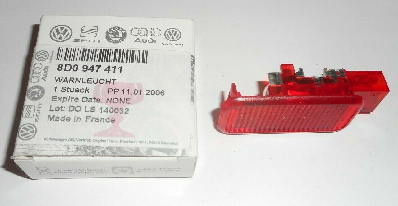 ORIGINAL IN BOX VW AUDI 8DO 947 411 Door Warning Light Assembly - Red ...