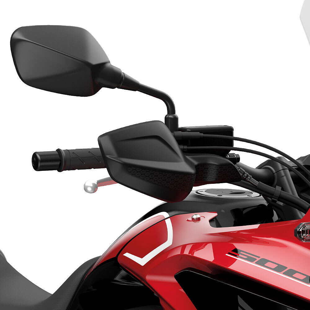 Honda CB500X 2022 - 2023 Genuine Handlebar Knuckle Guards Black 08P70 ...