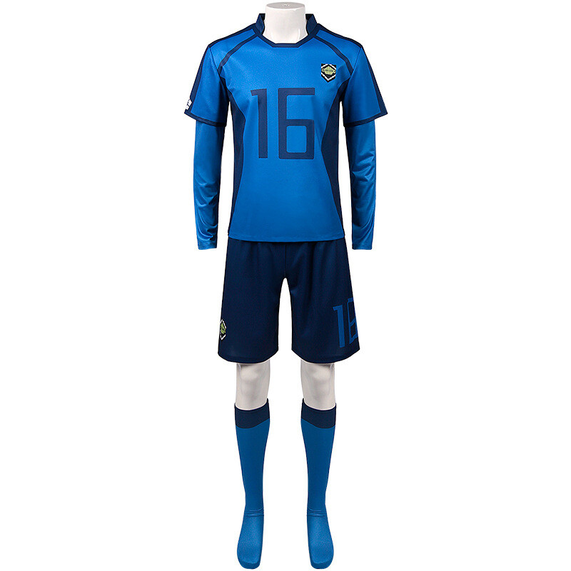 Anime Blue Lock Jersey Set Isagi Yoichi Seishiro Nagi Cosplay Tops ...