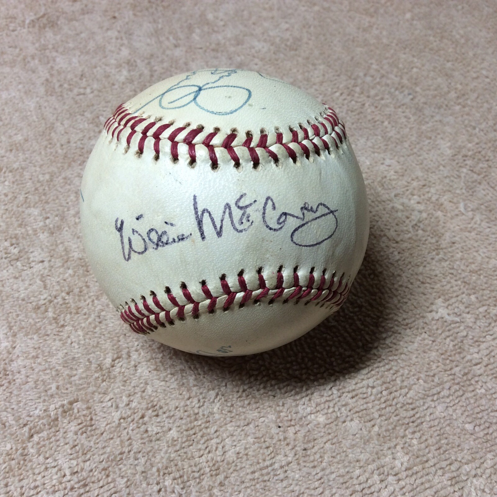 Willie McCovey Autographed Baseball Wilson Little League Other ...