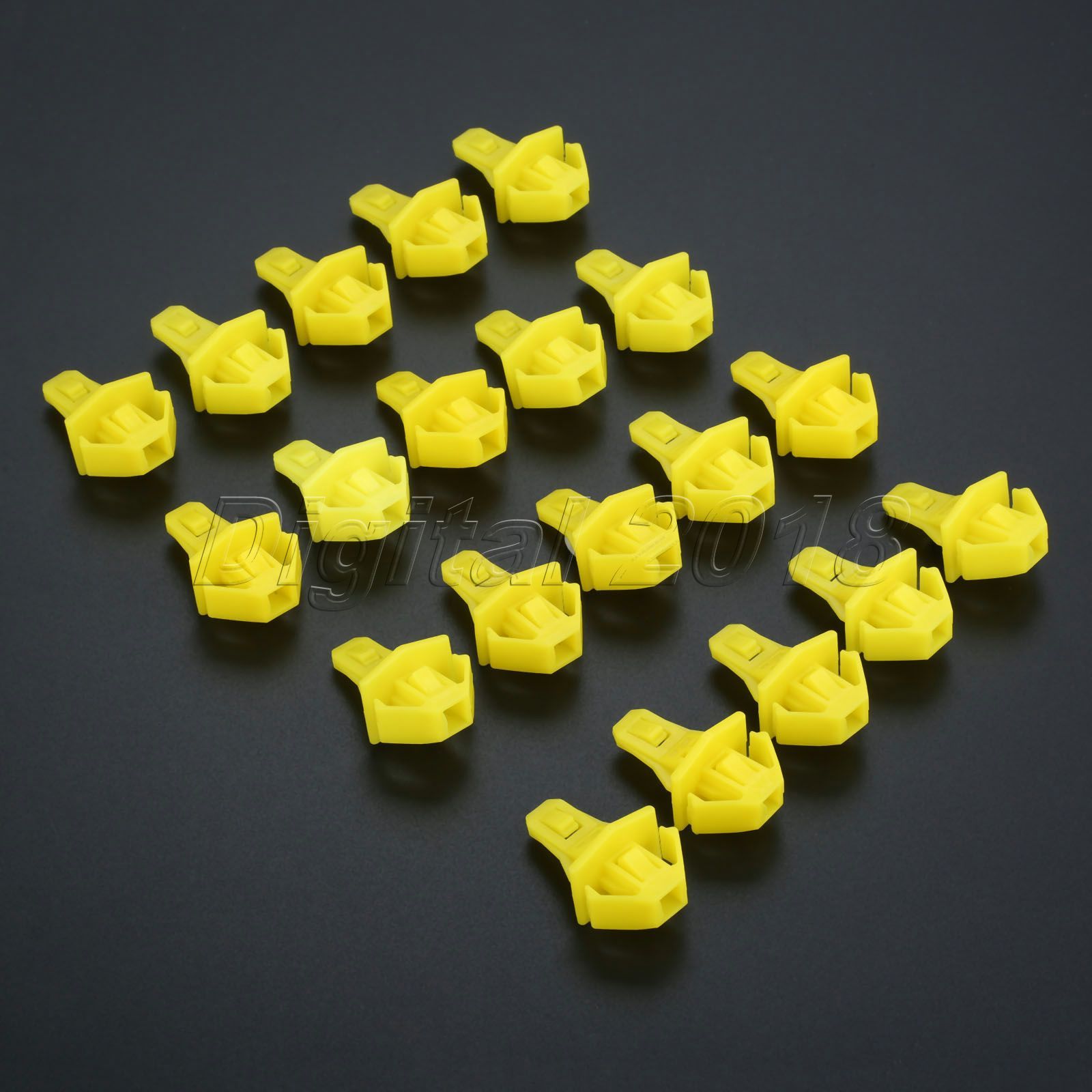 20Pcs H12 Auto Clips Bumper Moulding Clips For Honda CR-V 91578-T0A-003 ...