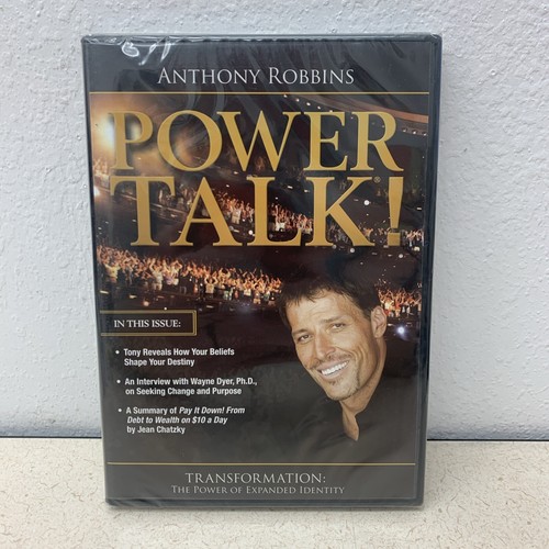 NEW Anthony Robbins Power Talk Audio Book Transformation Expand FACTORY ...
