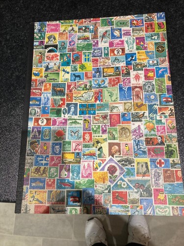 Vintage British stamp album stock book with stamps 1930's onwards | eBay UK