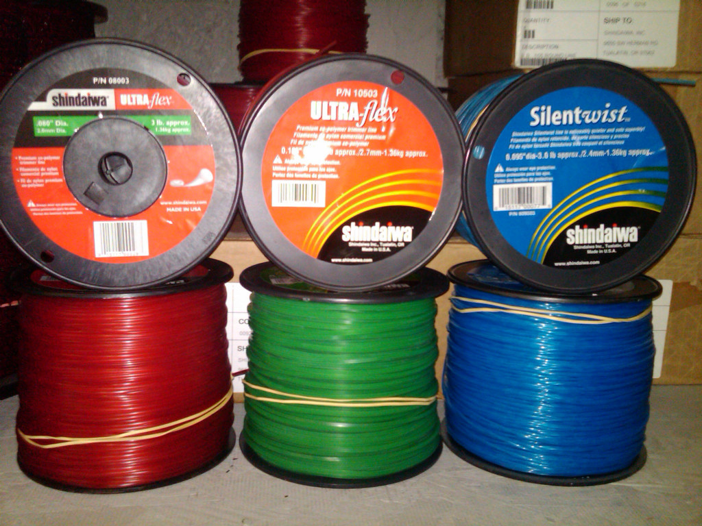SHINDIAWA ULTRAFLEX TRIM LINE, .095, 3LB SPOOL, RED, ROUND 09503 | eBay