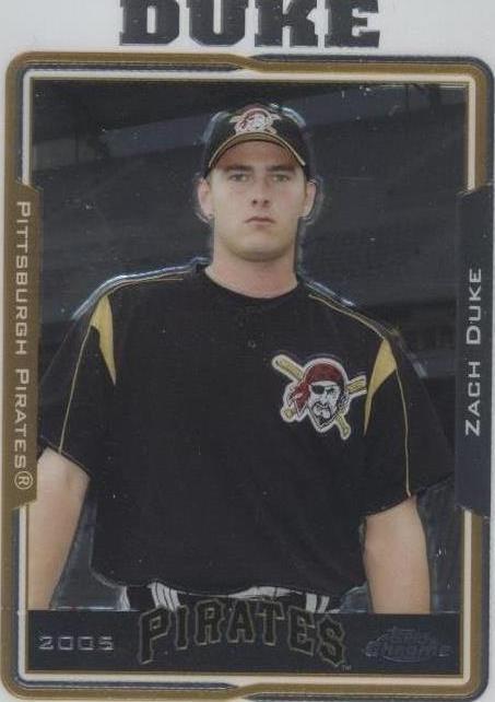 2005 Topps Chrome Update & Highlights - Zach Duke #UH37 for sale online ...
