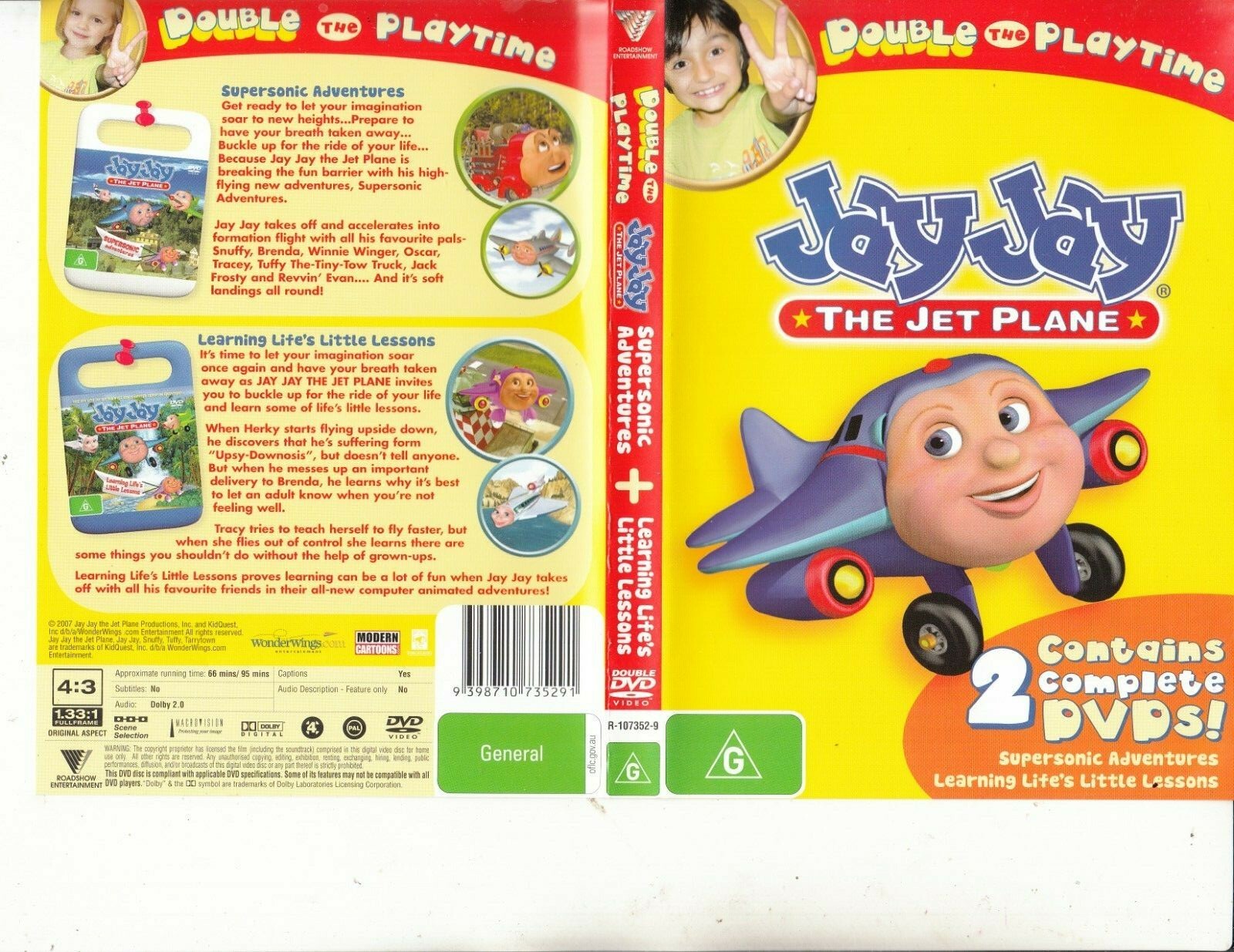 Jay Jay-The Jet Plane-Supersonic Adventure/Learning Life's-Animated JJ ...