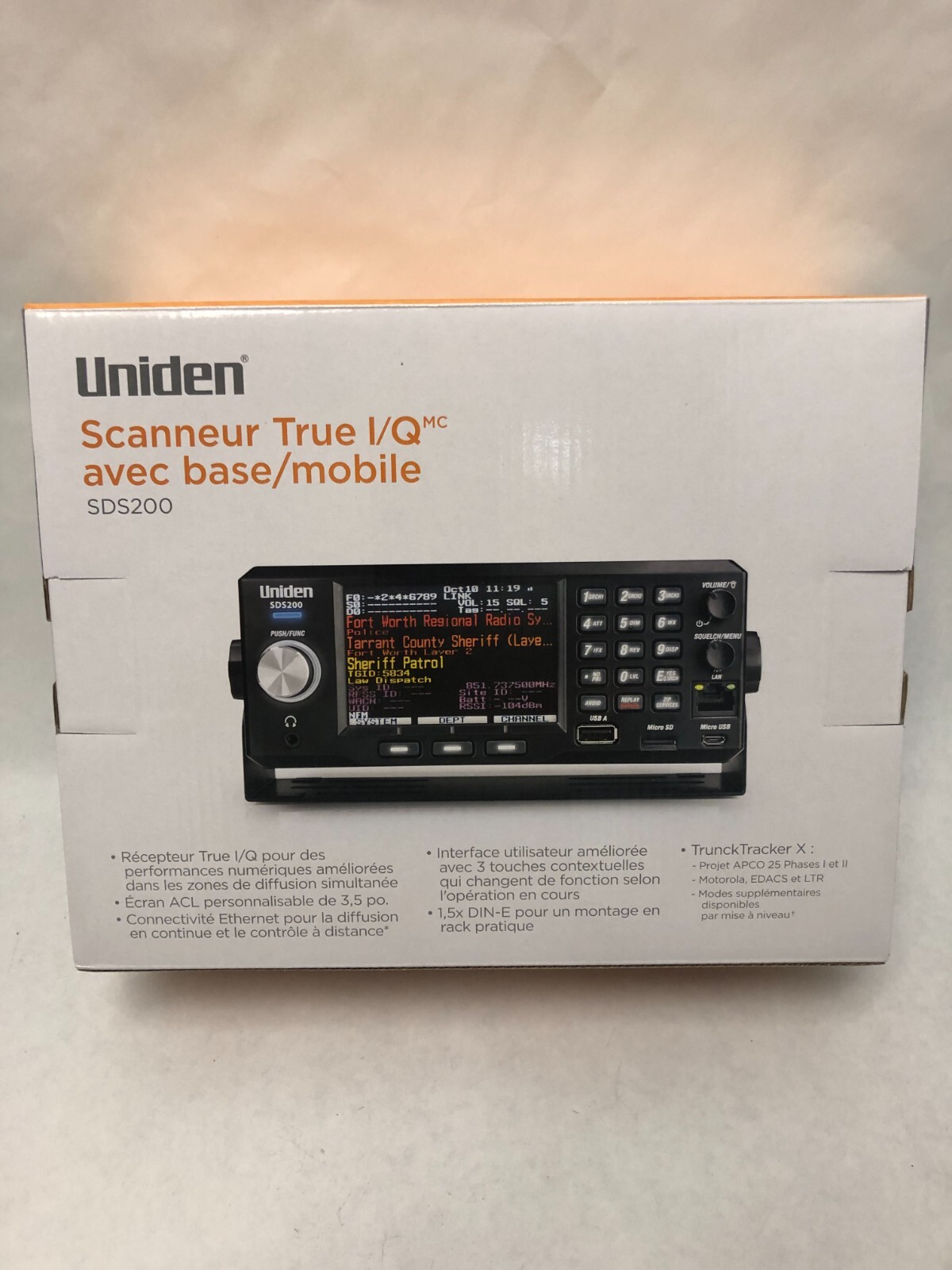 Uniden SDS200 Digital Police Scanner True I/Q for sale online | eBay