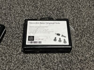 Mercedes Benz Original A0019901607 - Locking Wheel Nut Set | eBay