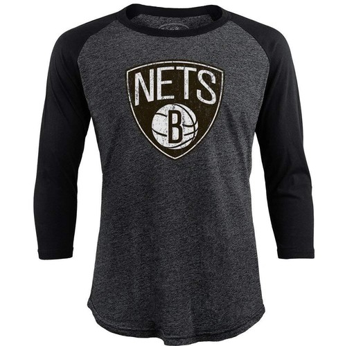 NBA New Jersey Nets Mens Premium Triblend 3/4 Sleeve Raglan, Size XL ...