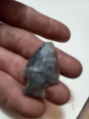 Beautiful Black Chert! Sweet Point | eBay