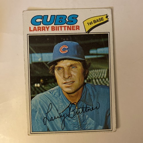 1977 Topps Baseball Larry Biittner Chicago Cubs Card #64 | eBay