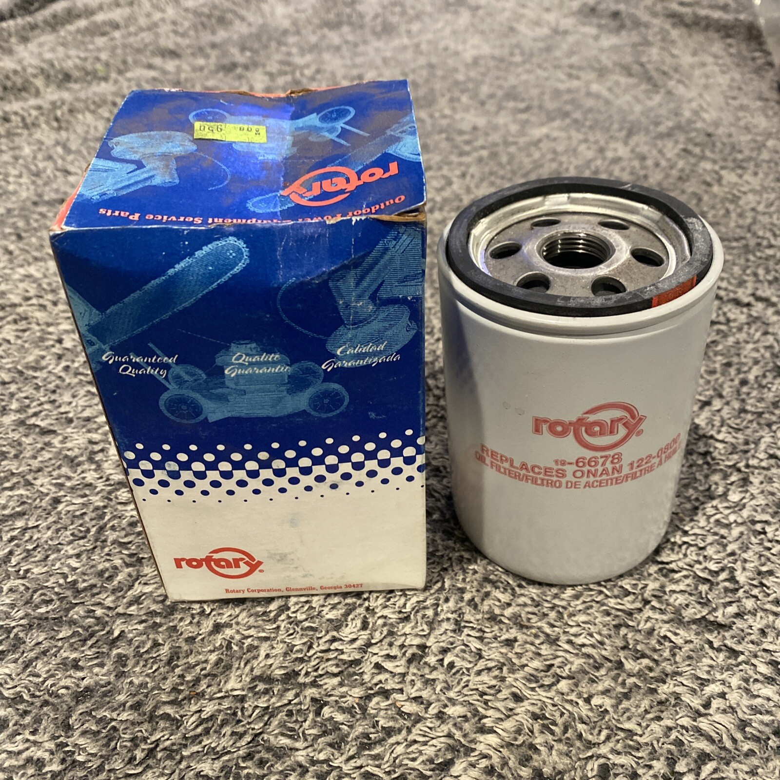 6678 Rotary Oil Filter Compatible With Onan 122-0323 122-0445 122-0800 ...