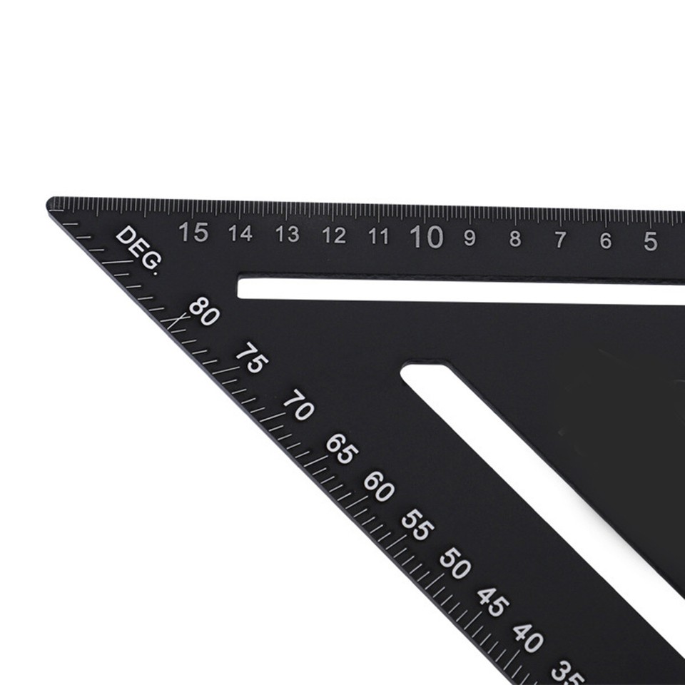 150/300mm Woodworking Aluminum Alloy Triangle Ruler Practical ...