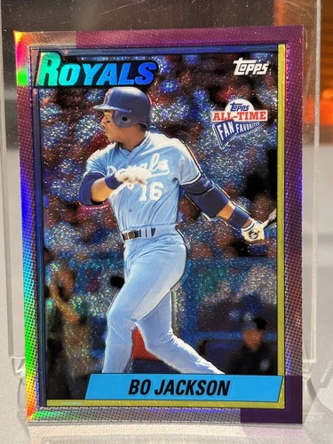 2003 Topps All-Time Fan Favorites - Refractor #136 Bo Jackson /299 for ...