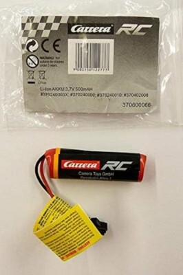 Carrera 370600066 Li-Ion Durable Battery 3.7 V 500 mAh Rechargeable ...