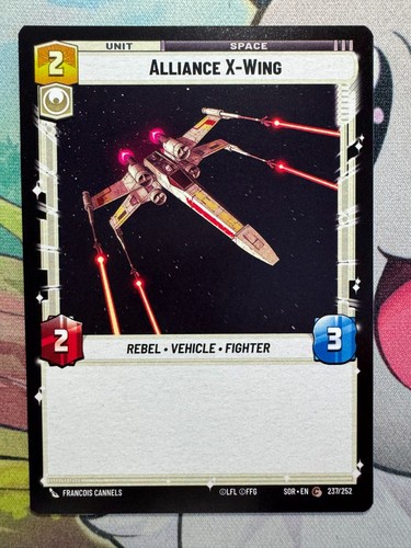 Allaince X-Wing Nonfoil/Regular Star Wars Unlimited TCG WS807 | eBay