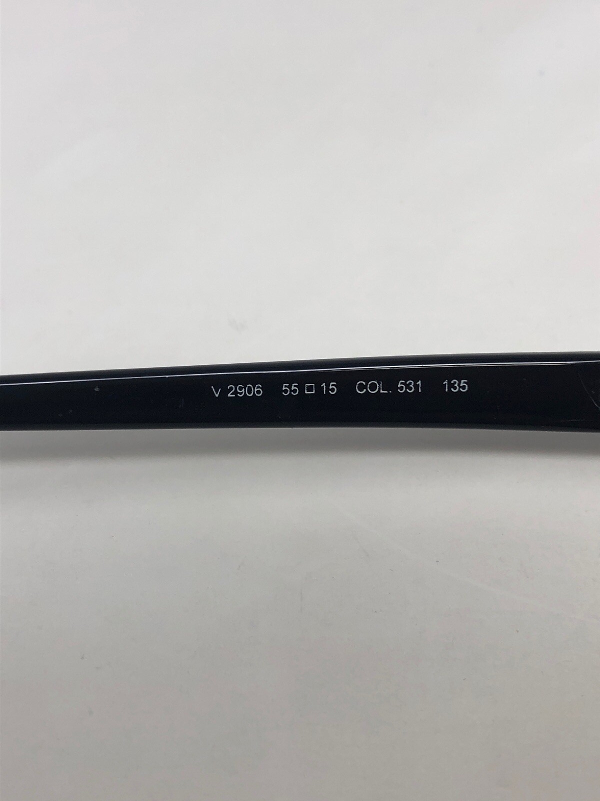 POLICE V2906 COL.531 Eyeglasses Frame Italy Half Rimless 55-15-135 ...