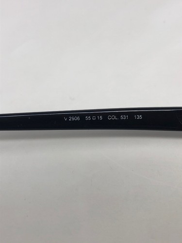 POLICE V2906 COL.531 Eyeglasses Frame Italy Half Rimless 55-15-135 ...