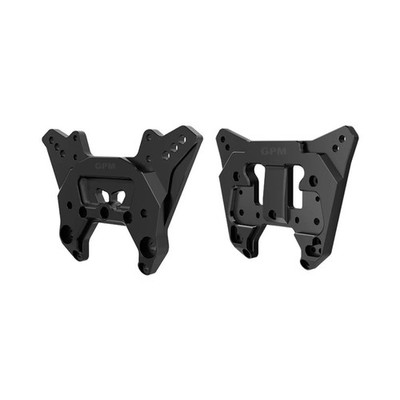 GPM Aluminum 7075-T6 Alloy Front & Rear Shock Tower Brace Black : 1/8 ...