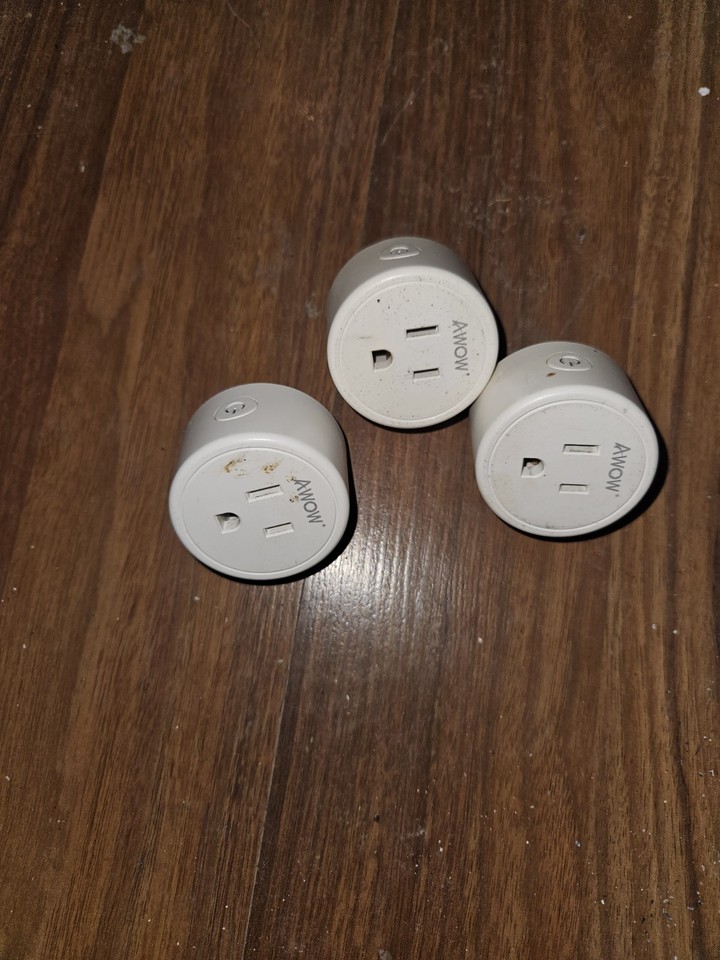 Smart Plug AWOW Mini Smart Socket WiFi Outlet 10A Compatible with Alexa ...