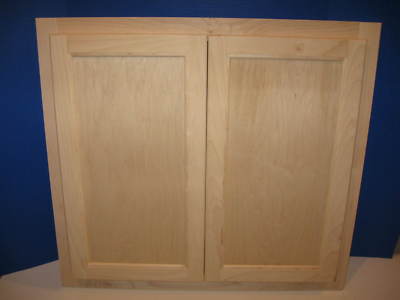Unfinished Maple (or Oak Cherry or Poplar) Face Frame and Doors ...