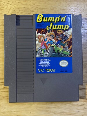 Bump N Jump - Nintendo Entertainment System NES - Tested & Works - Game ...